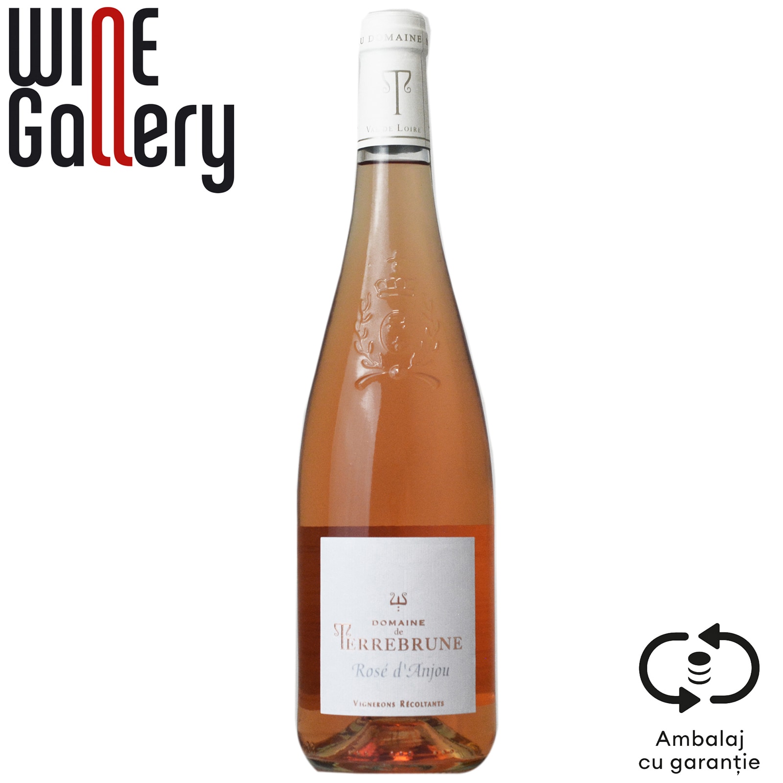 Domaine de Terrebrune | Vin roze demisec Rose d'Anjou 0.75L | Mega-image
