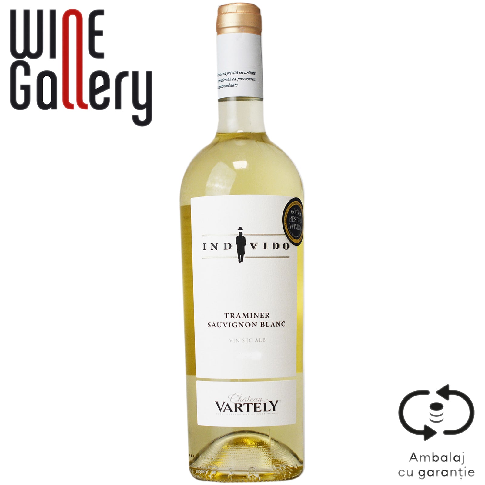 Vartely | Individo | Vin alb sec Traminer, Sauvignon Blanc 0.75L | Mega ...