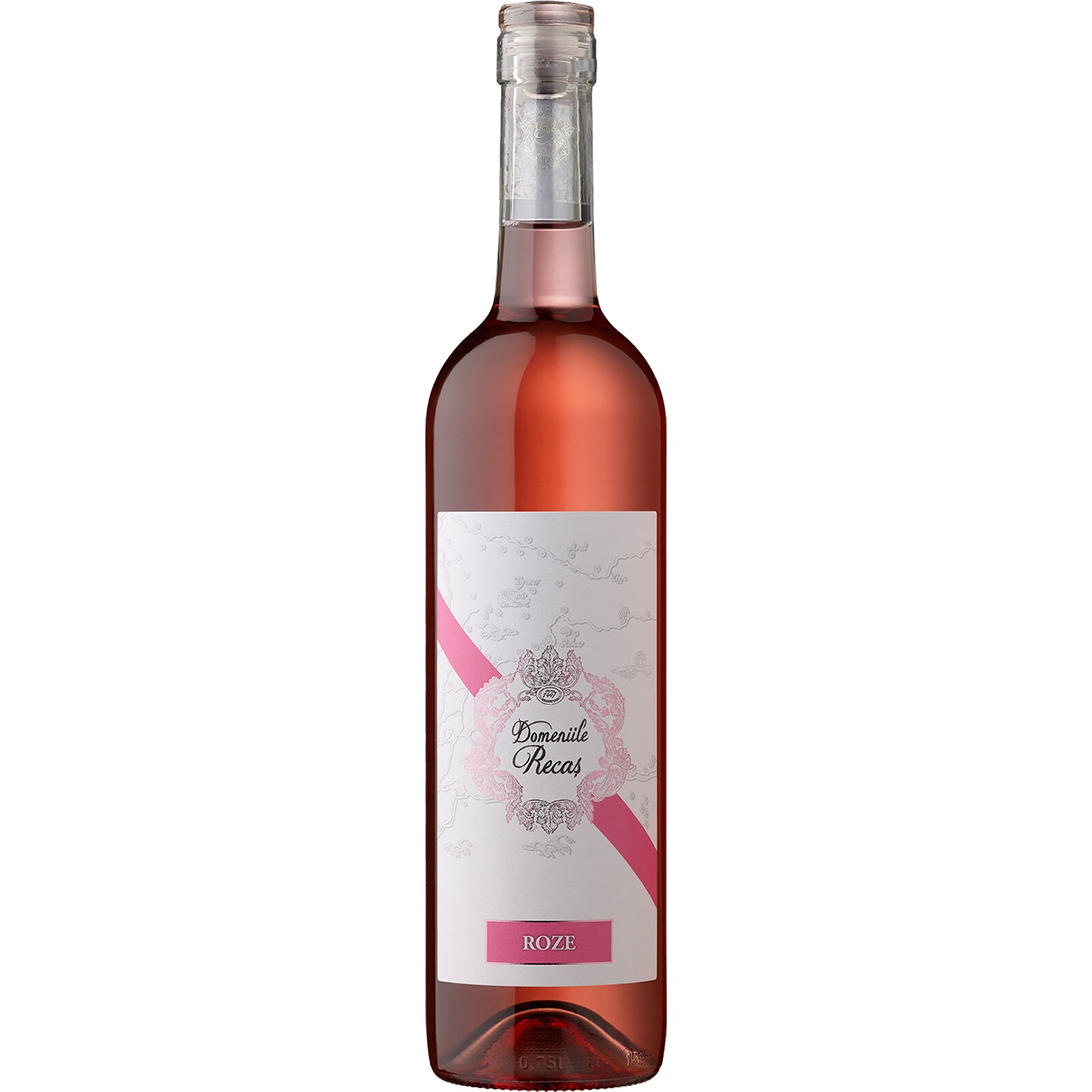 Domeniile Recas | Vin roze demisec 0.75L | Mega-image