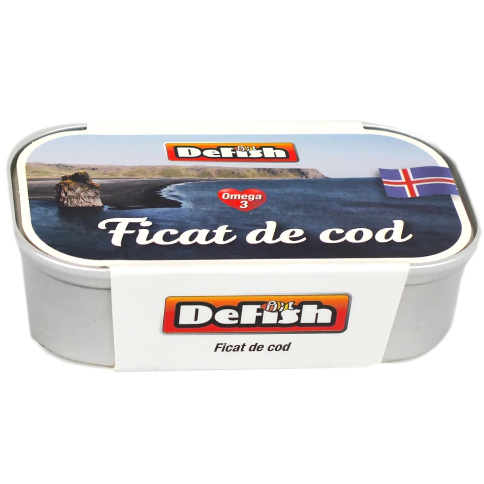 Defish | Ficat de cod 115g | Mega-image
