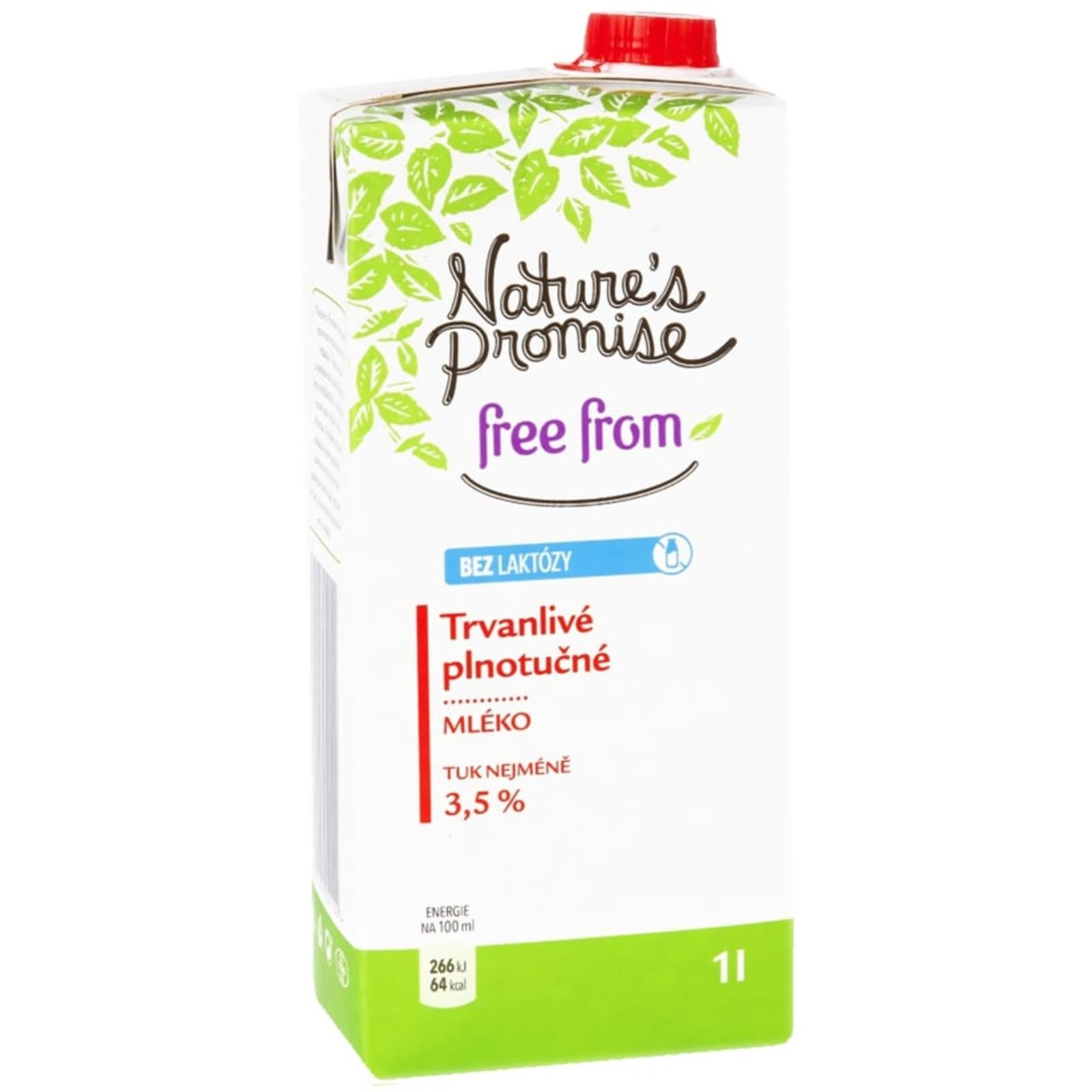 Nature's Promise Free From | Lapte UHT fara lactoza 3.5% grasime 1L ...