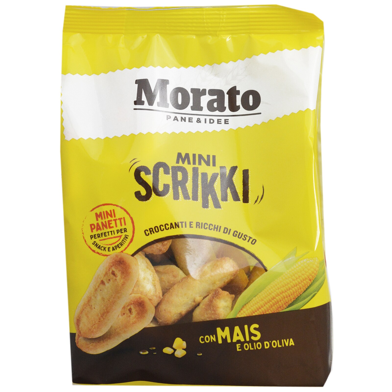 Morato | Mini Scrikki | Mini grisine cu porumb si ulei de masline 200g ...