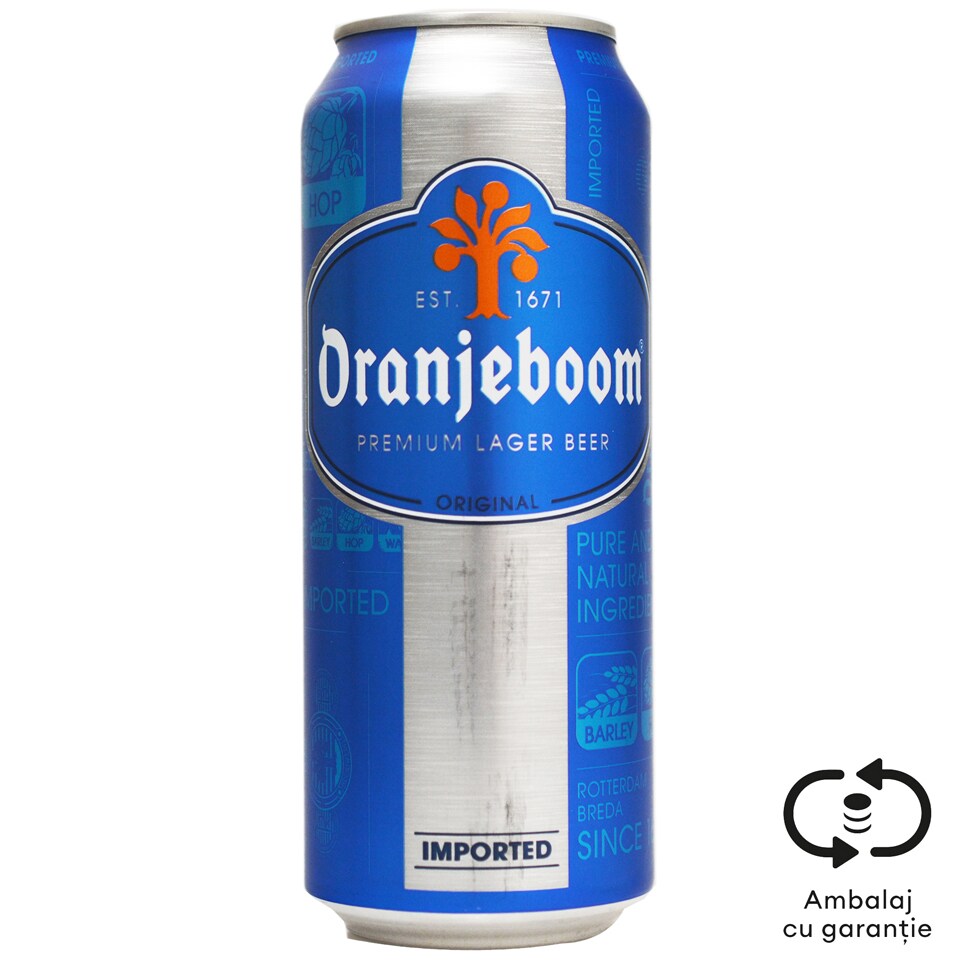Oranjeboom | Bere blonda premium lager 0.5L | Mega-image