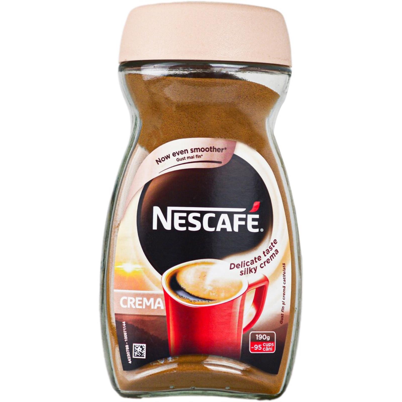 Nescafe | Cafea solubila Crema 190g | Mega-image