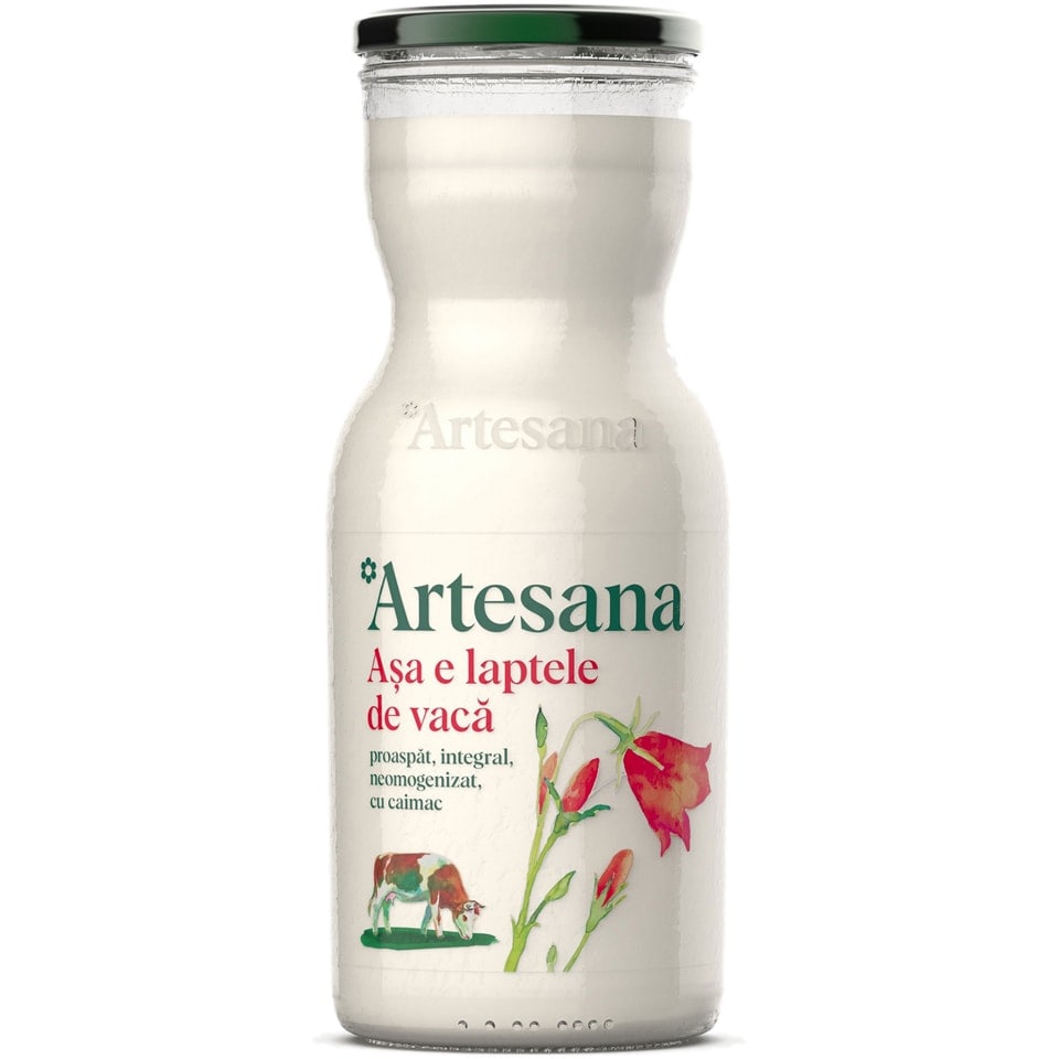 Artesana | Lapte de vaca min. 3.5% grasime 1L | Mega-image
