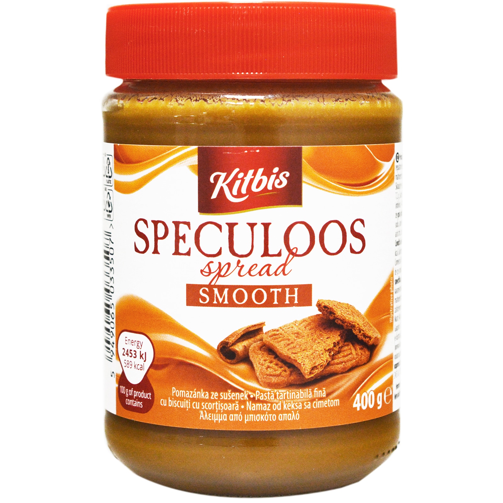 Kitbis | Pasta tartinabila cu biscuiti Speculoos si scortisoara 400g ...