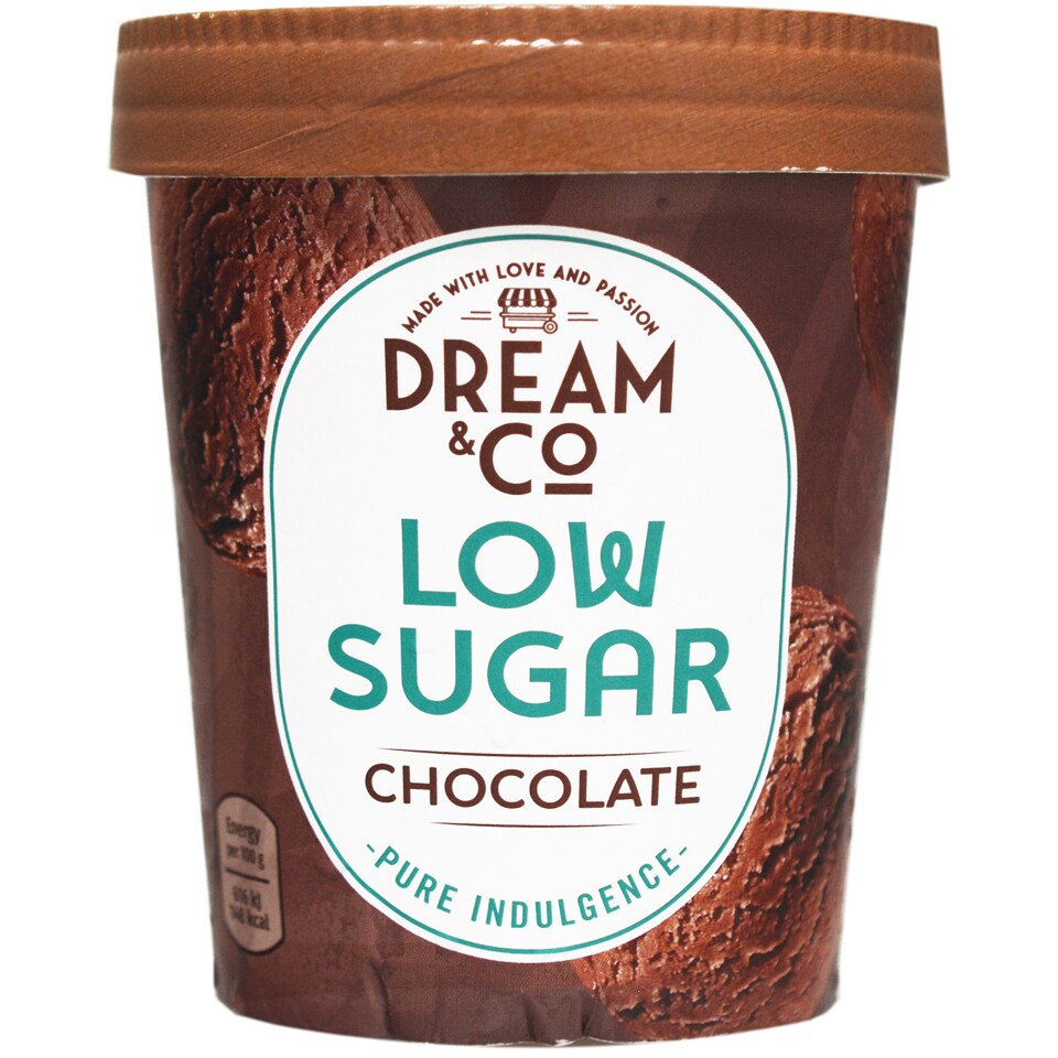 Dream&Co | Inghetata cu cacao si ciocolata 450ml | Mega-image