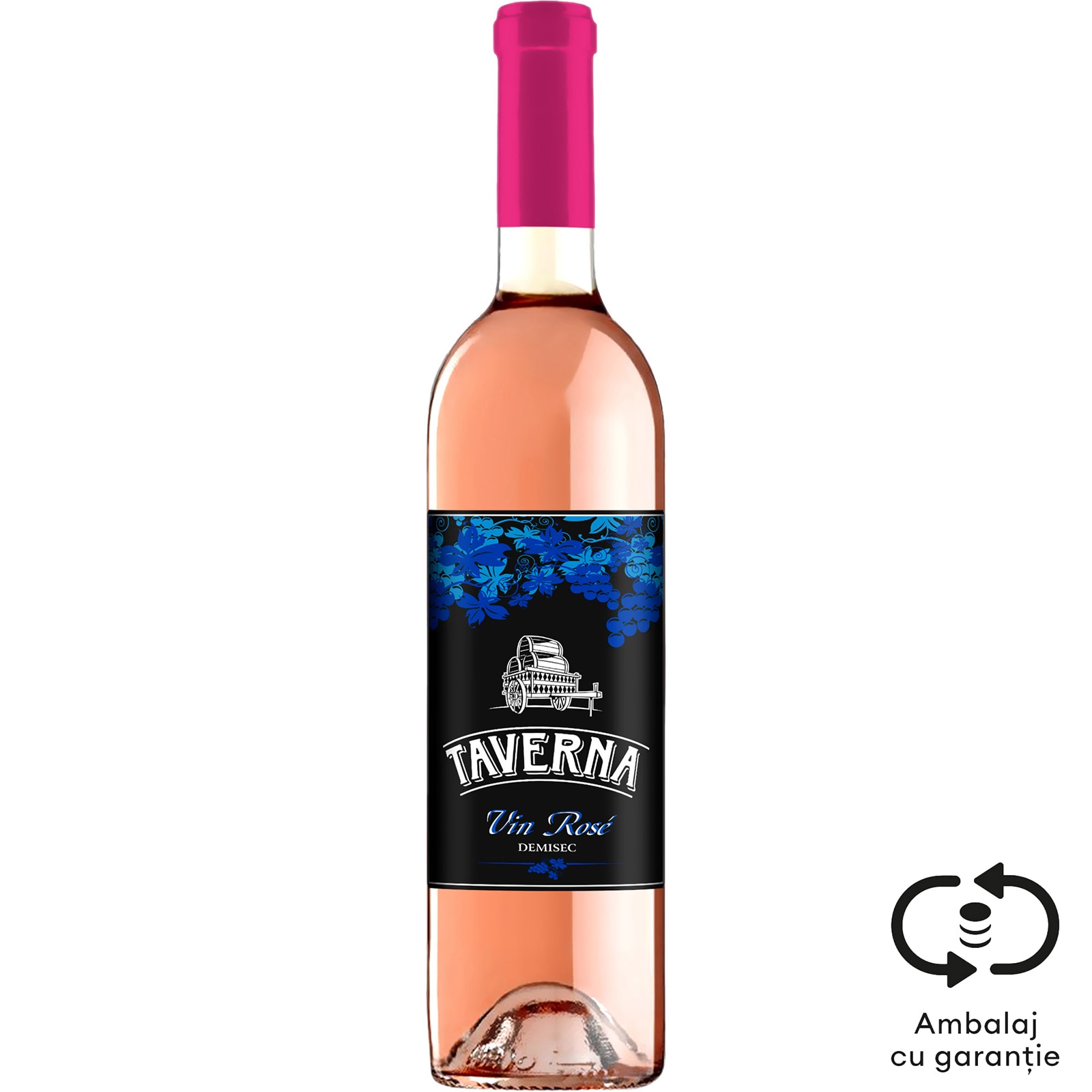 Taverna | Vin roze demisec 0.75L | Mega-image
