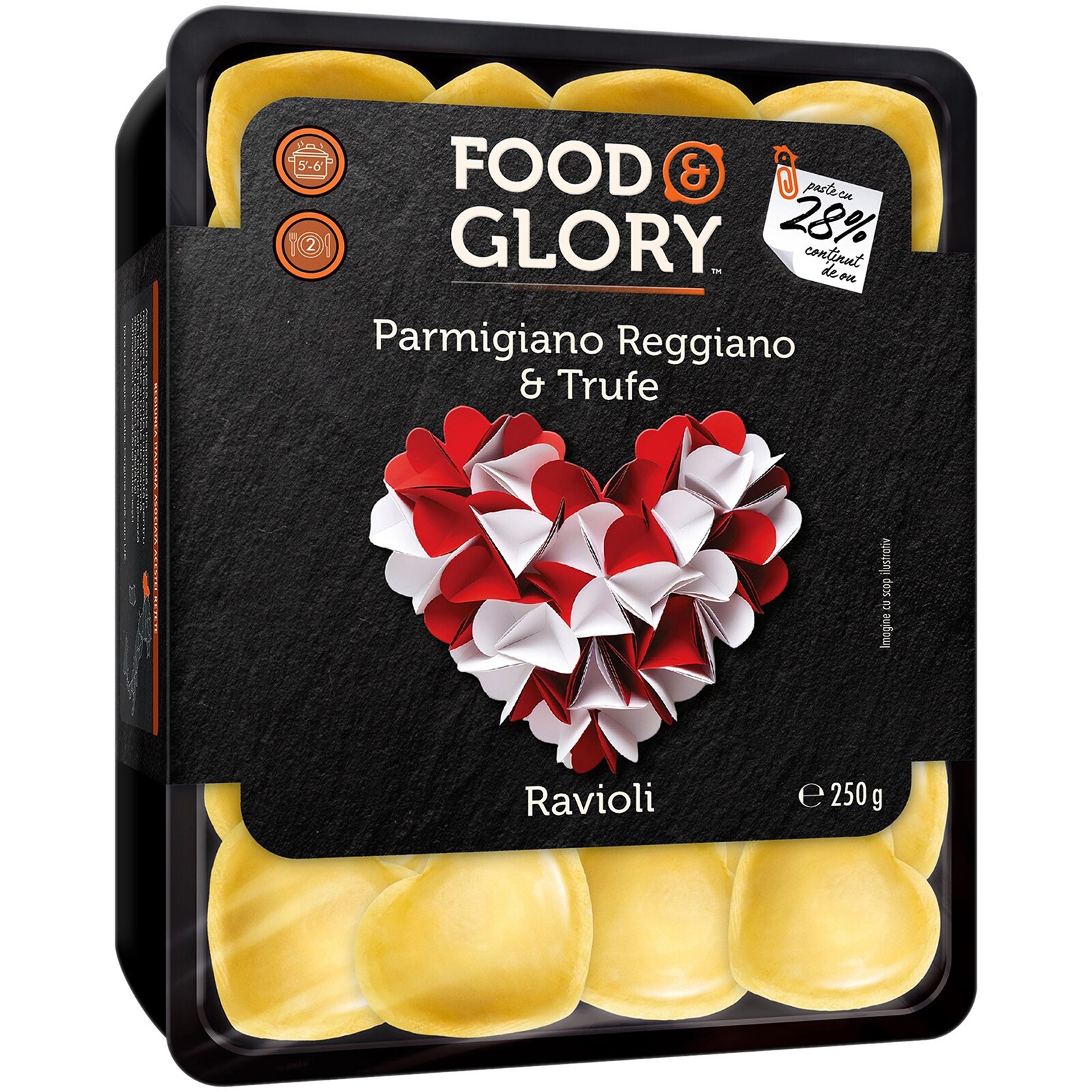 Food & Glory | Ravioli Parmigiano Reggiano si trufe 250g | Mega-image