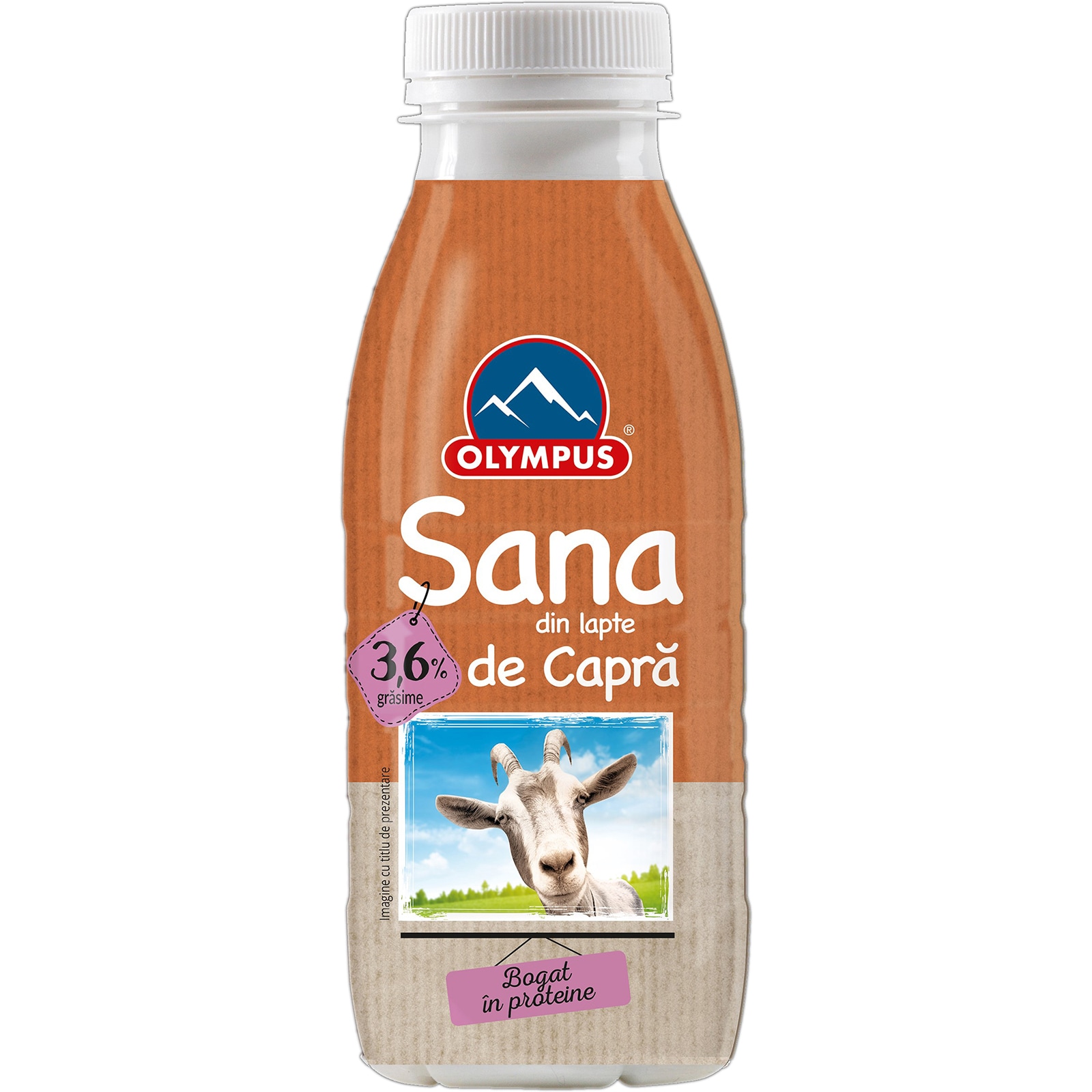 Olympus | Sana din lapte de capra 3.6% grasime 330ml | Mega-image
