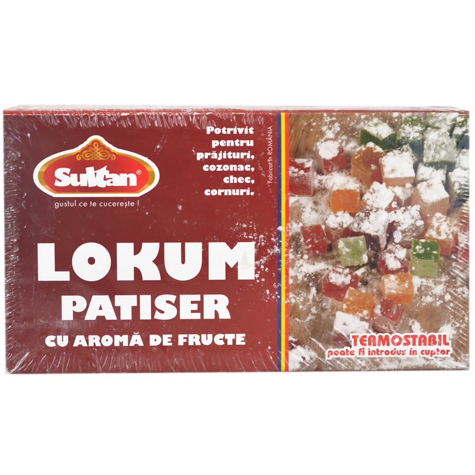 Sultan | Lokum | Rahat cu aroma de fructe 400g | Mega-image