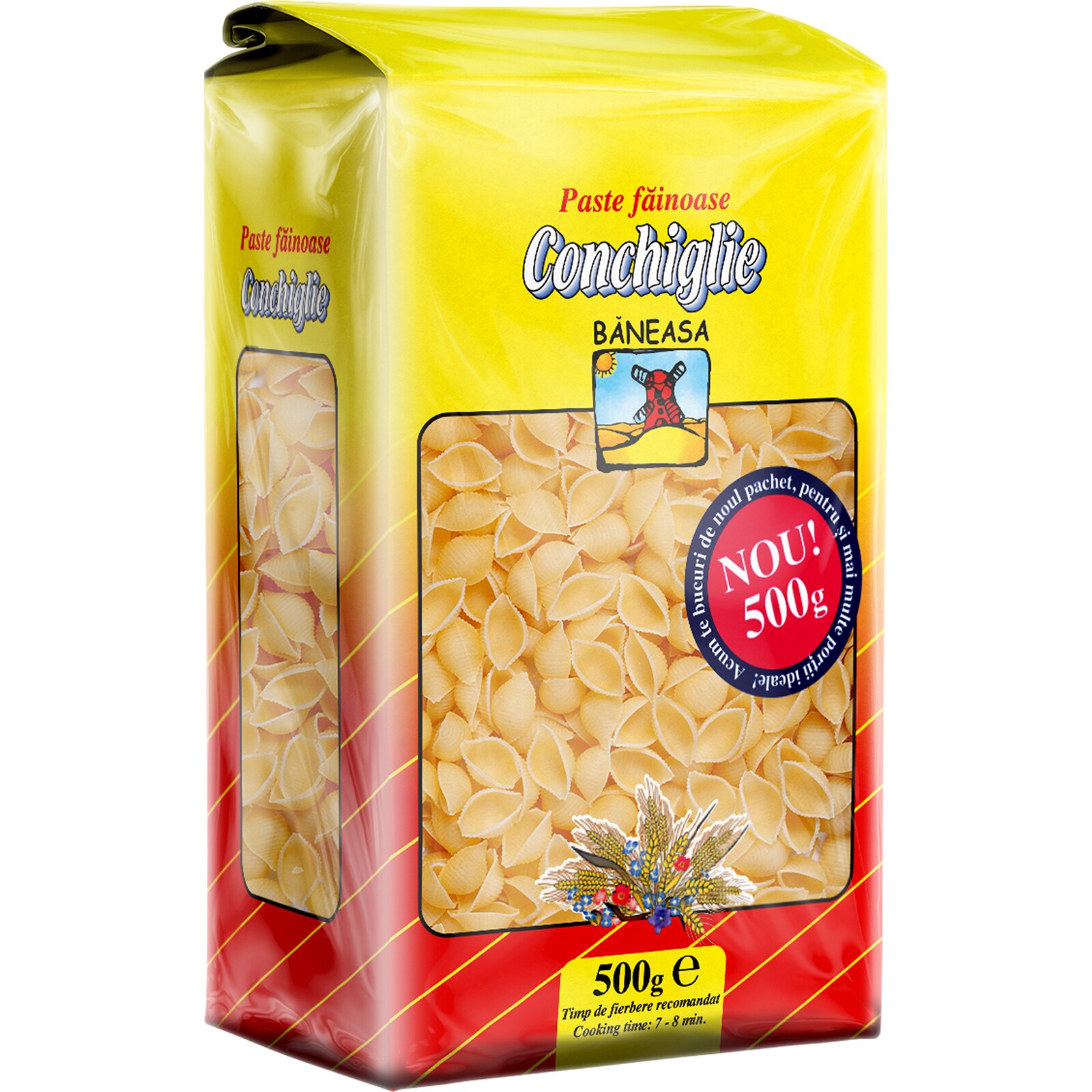 Baneasa | Paste Conchiglie 500g | Mega-image