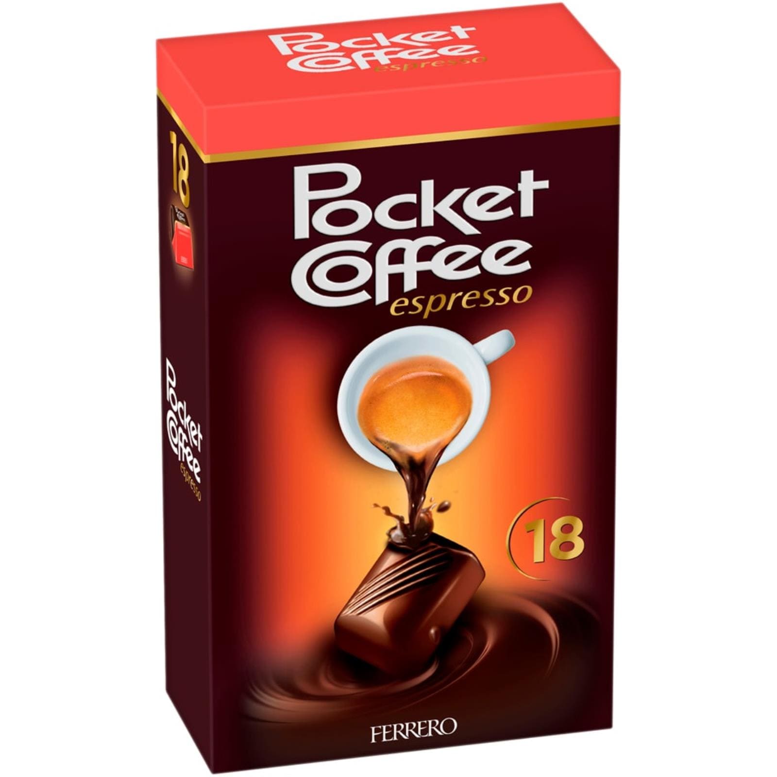 Pocket Coffee | Praline cu ciocolata si cafea lichida 225g | Mega-image