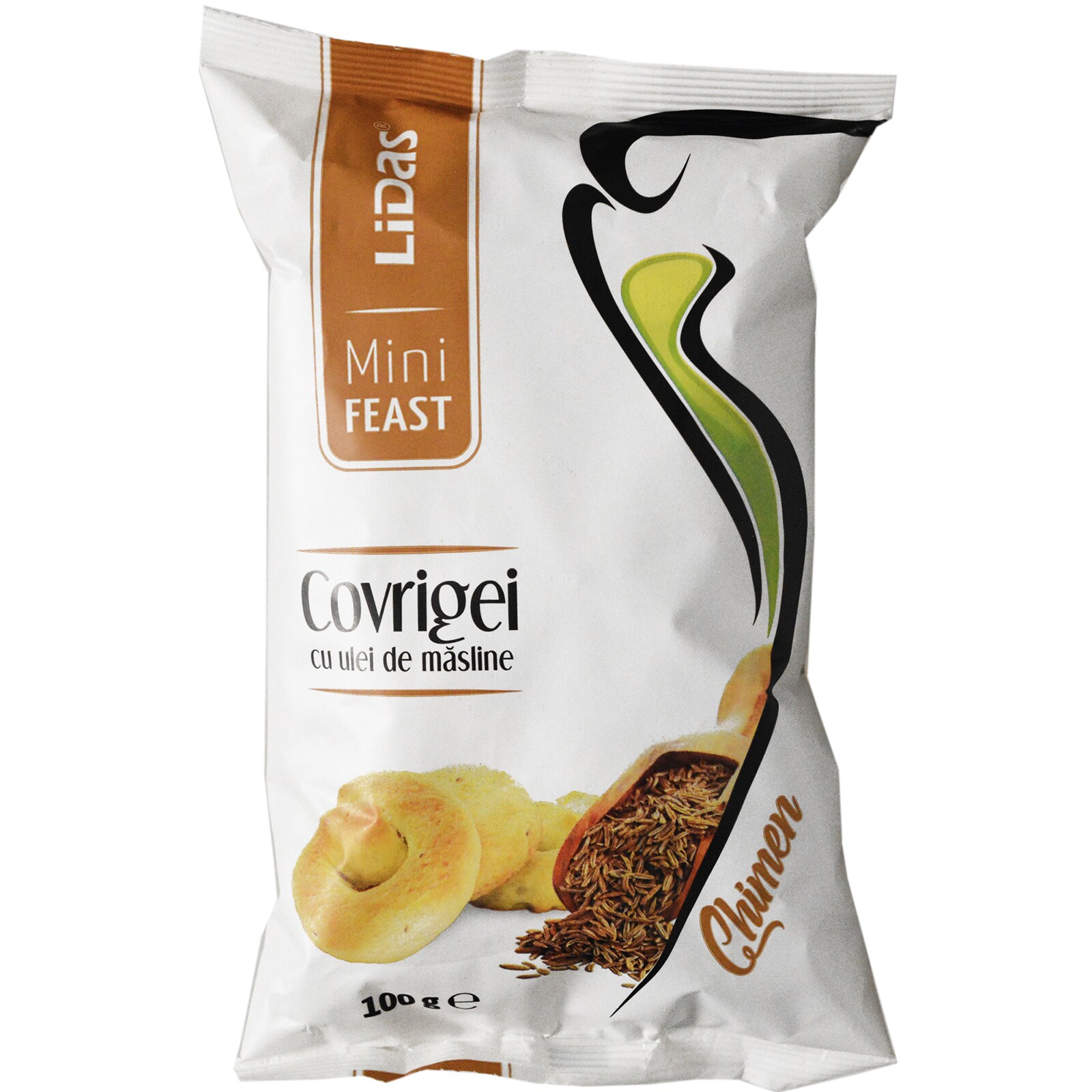 Mini Feast | Covrigei cu chimen si ulei de masline 100g | Mega-image