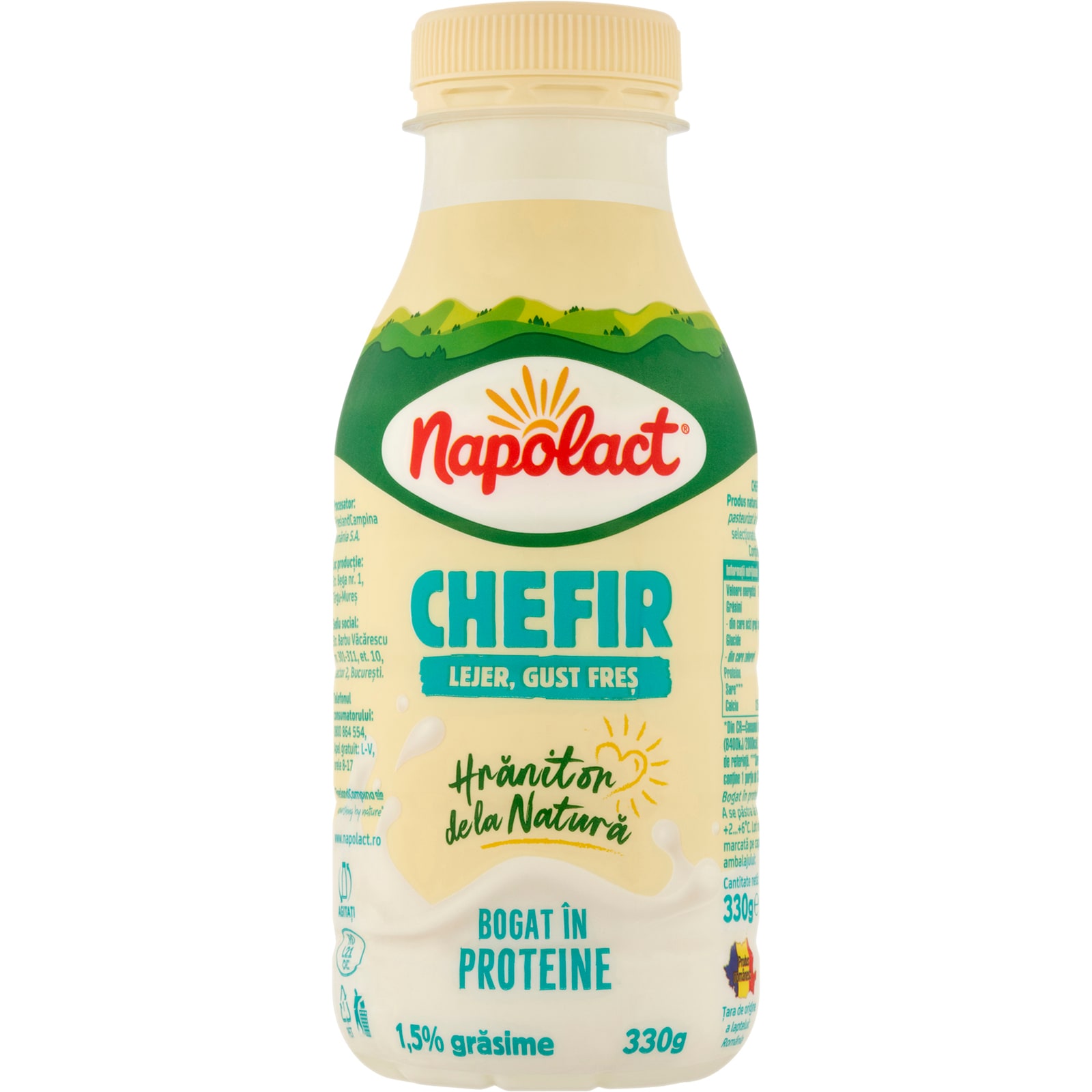 Napolact | Chefir Lejer 1.5% grasime 330g | Mega-image