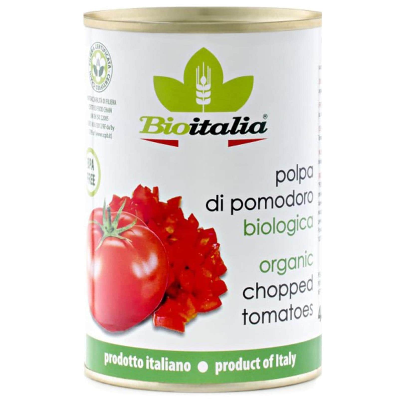 Bio Italia | Rosii cuburi bio 400g | Mega-image