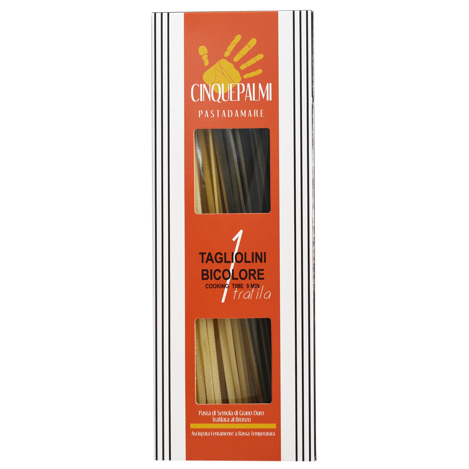 Cinquepalmi | Paste Tagliolini bicolore 400g | Mega-image