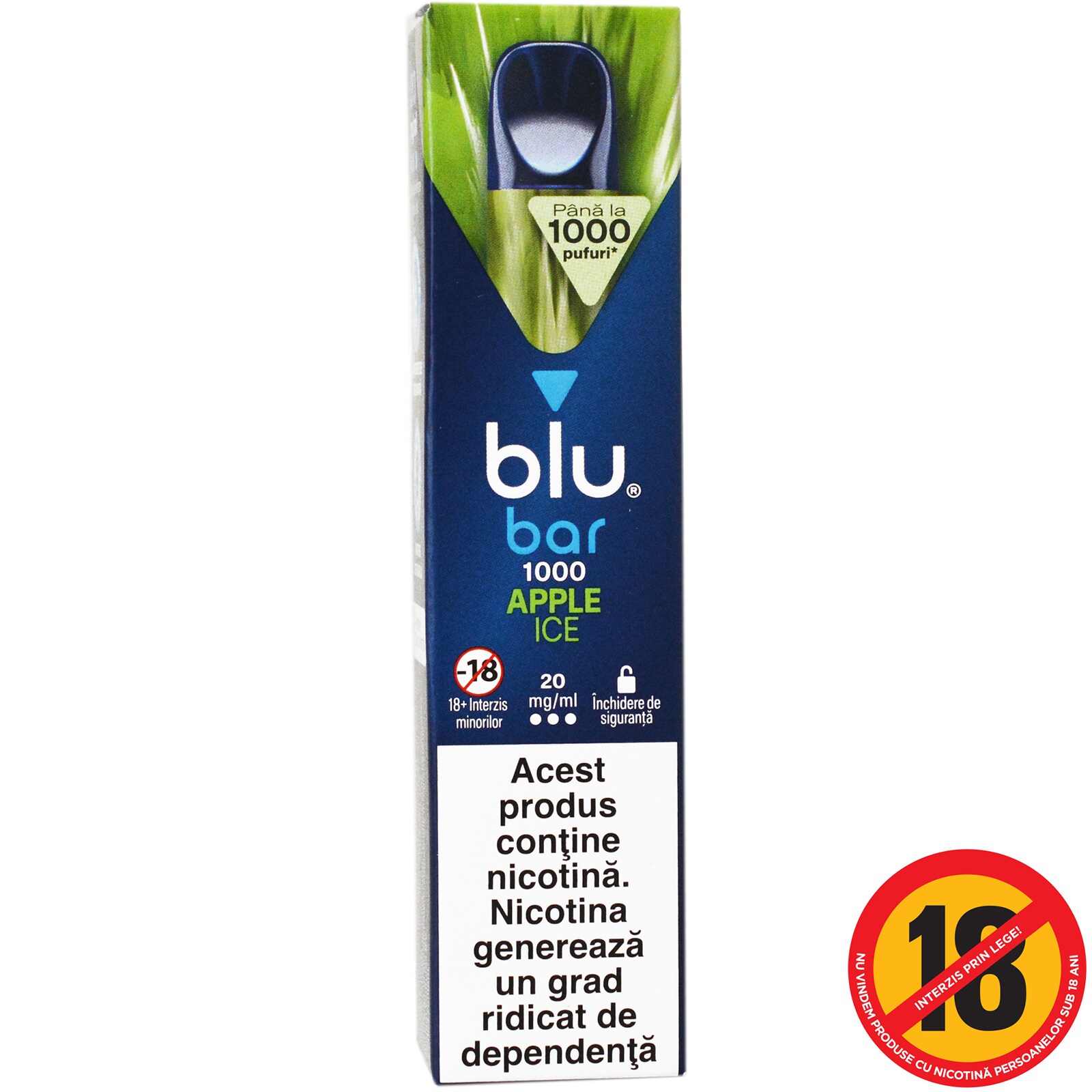 Blu Bar | Tigara electronica cu aroma de mar | Mega-image