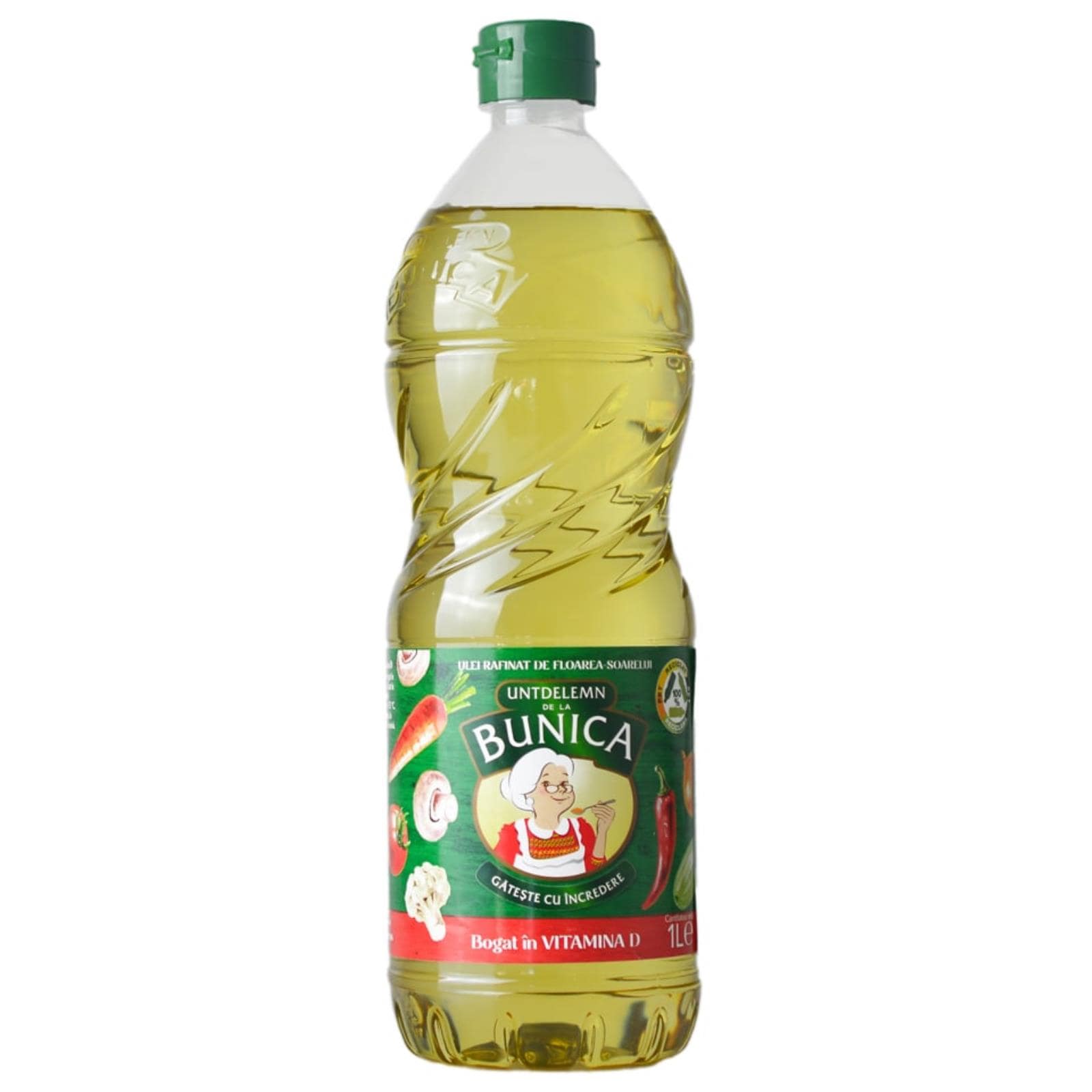 Untdelemn de la Bunica | Ulei de floarea-soarelui 1L | Mega-image