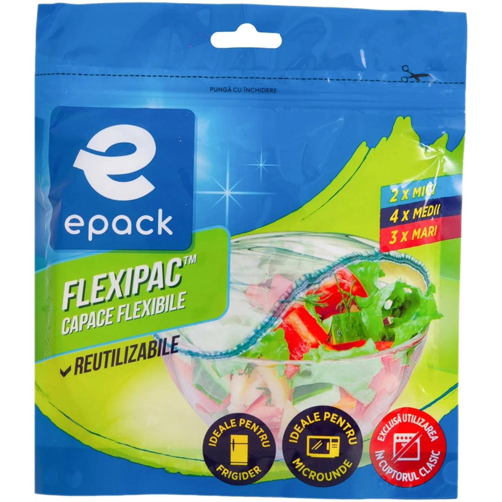 epack | Flexipac | Capace flexibile reutilizabile | Mega-image
