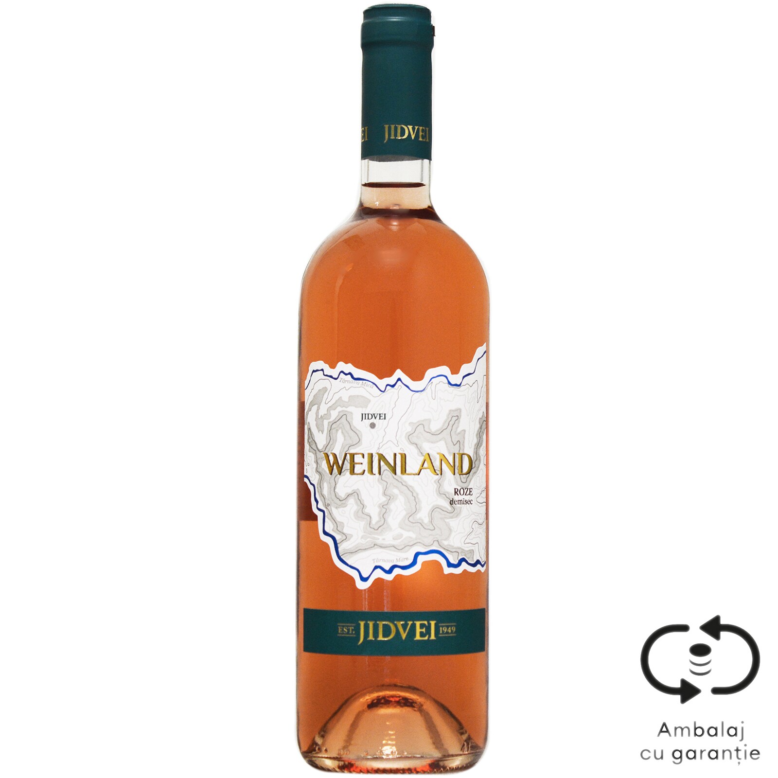 Jidvei | Weinland | Vin roze demisec 0.75L | Mega-image