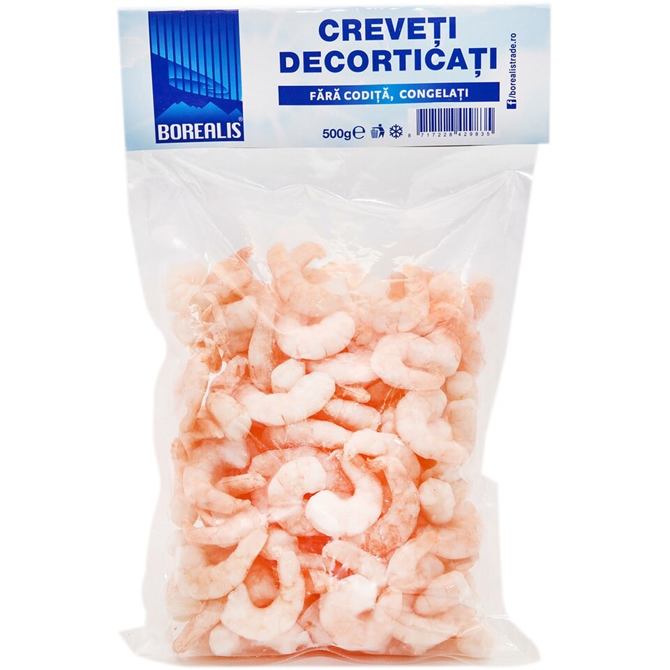Borealis | Creveti decorticati, fara codita 500g | Mega-image