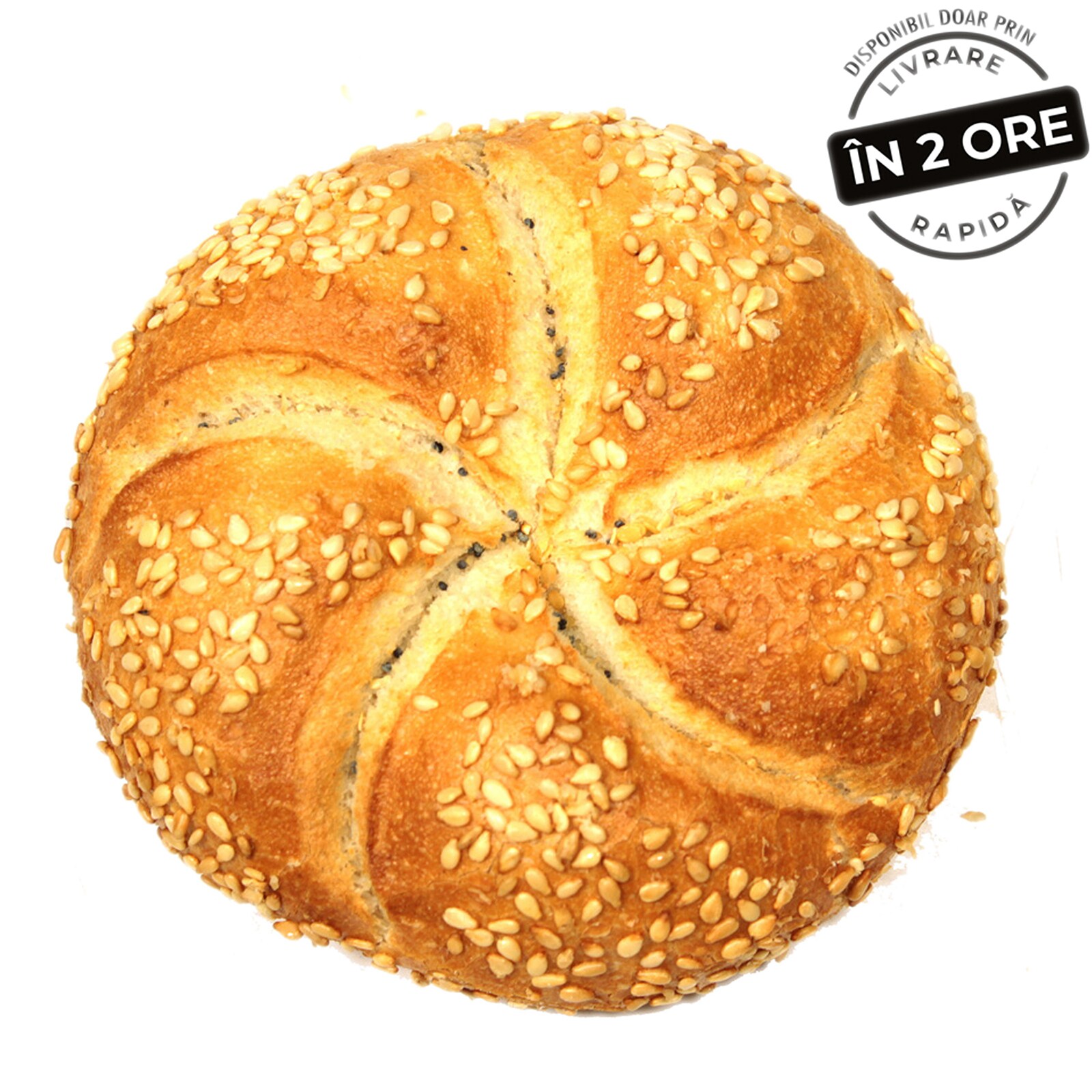 La Lorraine | Chifla kaiser cu susan 55g | Mega-image