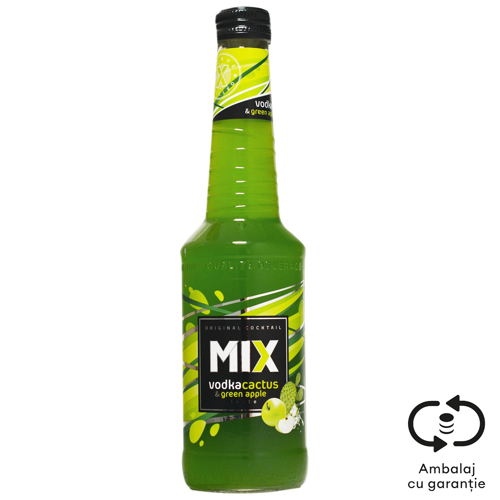 Mix | Vodca cu aroma de cactus si mar verde 330ml | Mega-image