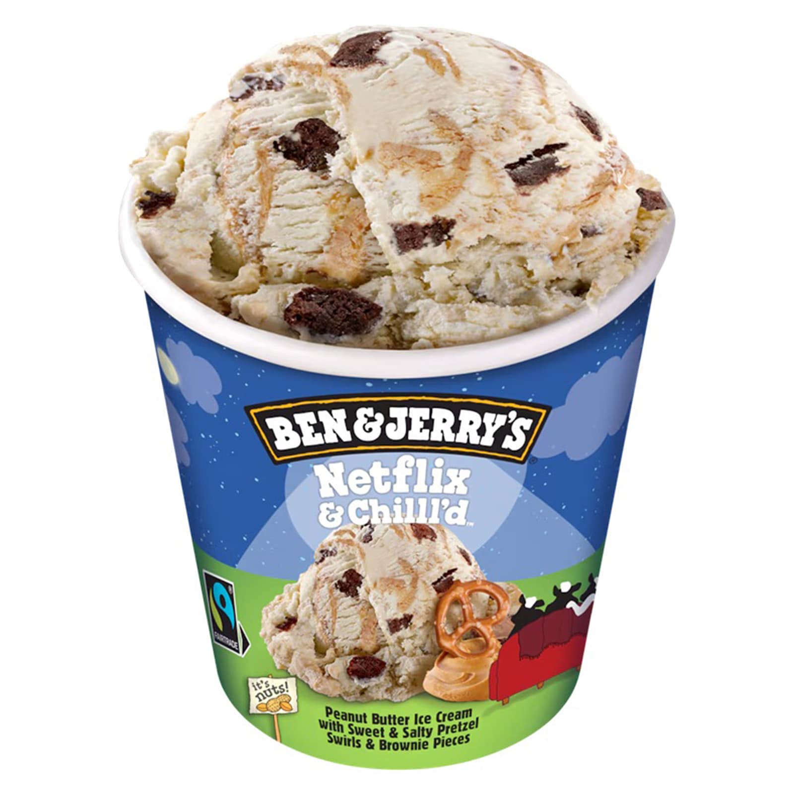 Ben&Jerry's | Inghetata Netflix & Chill'd 405g | Mega-image