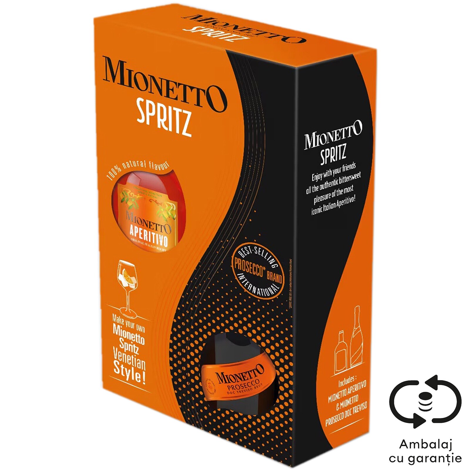 Mionetto | Pachet Mionetto Aperitivo 0.5L + Prosecco Mionetto Orange ...