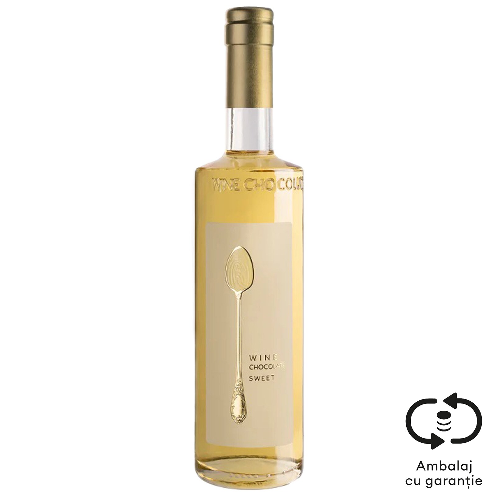 Wine Chocolate | Bautura aromatizata pe baza de vin alb 0.5L | Mega-image