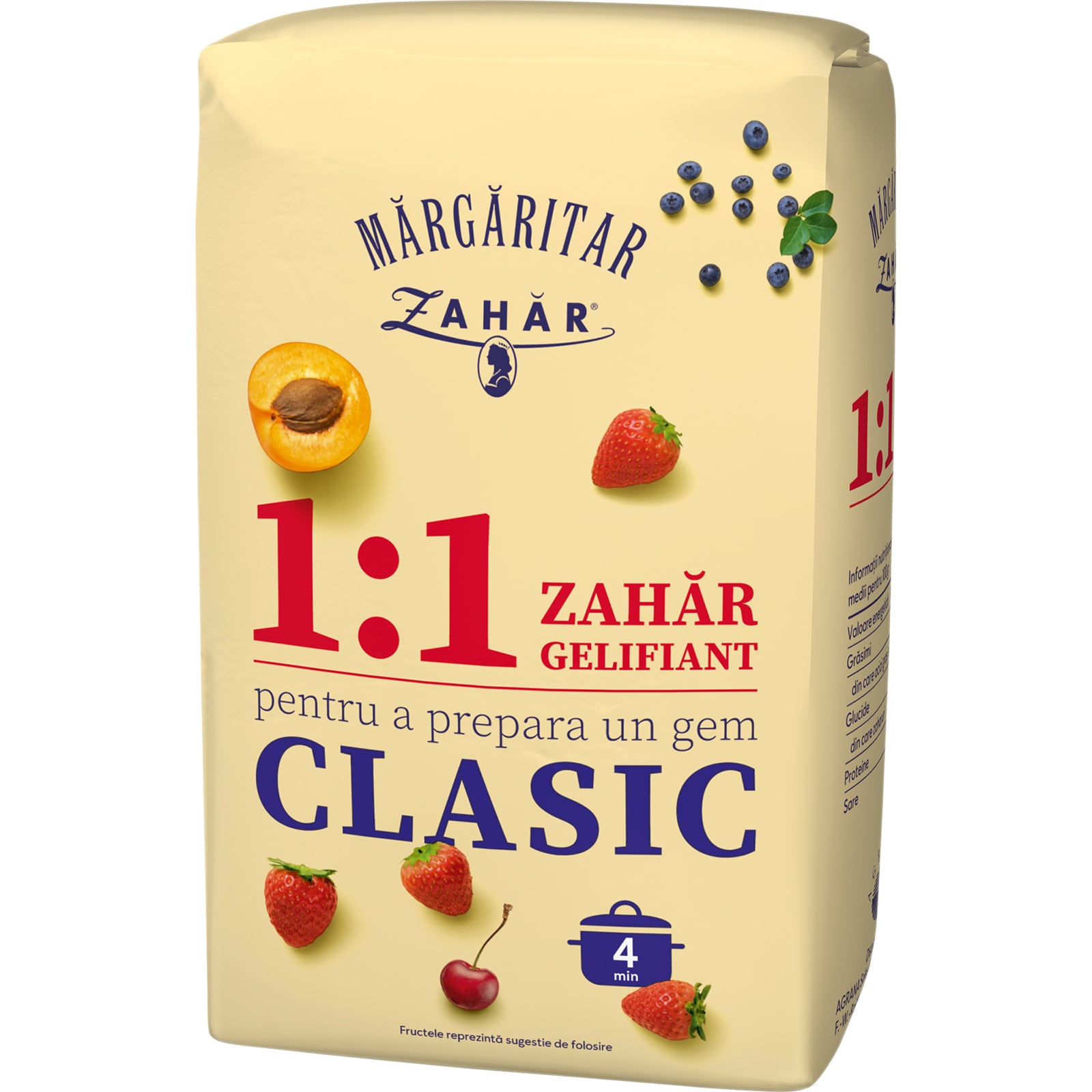 Margaritar | Zahar gelifiant 1:1 1kg | Mega-image
