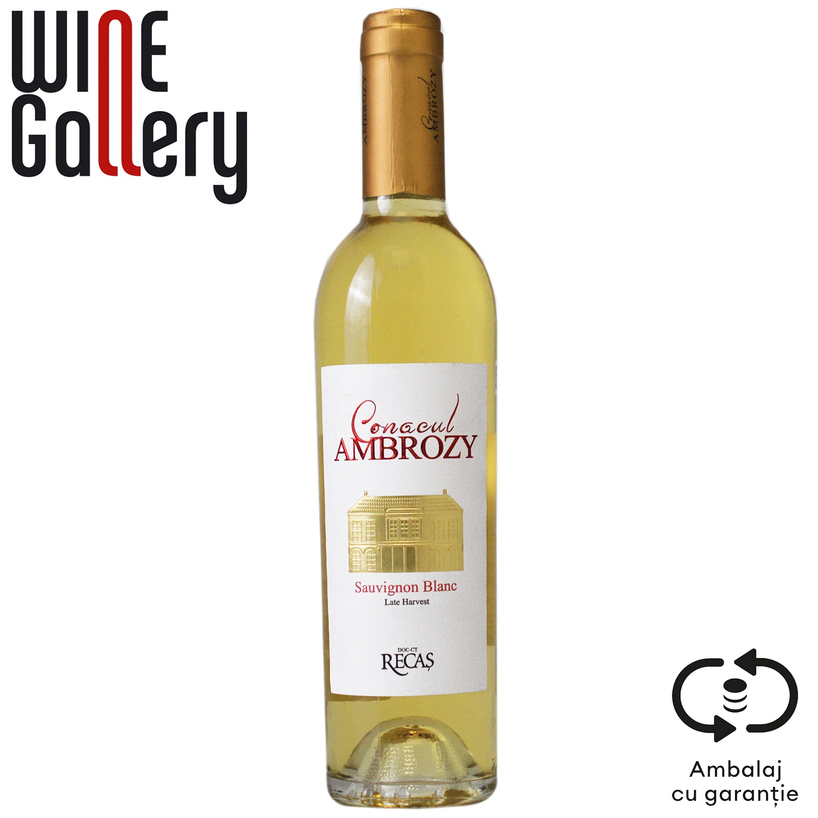 Recas | Vin ambrozy dulce 375ml | Mega-image