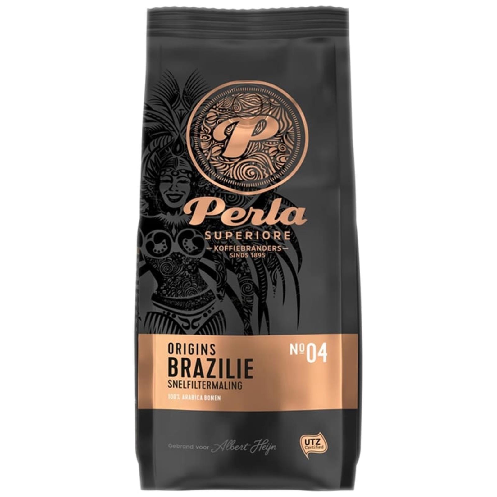 Perla | Superiore | Cafea macinata 04 Brazilia 250g | Mega-image