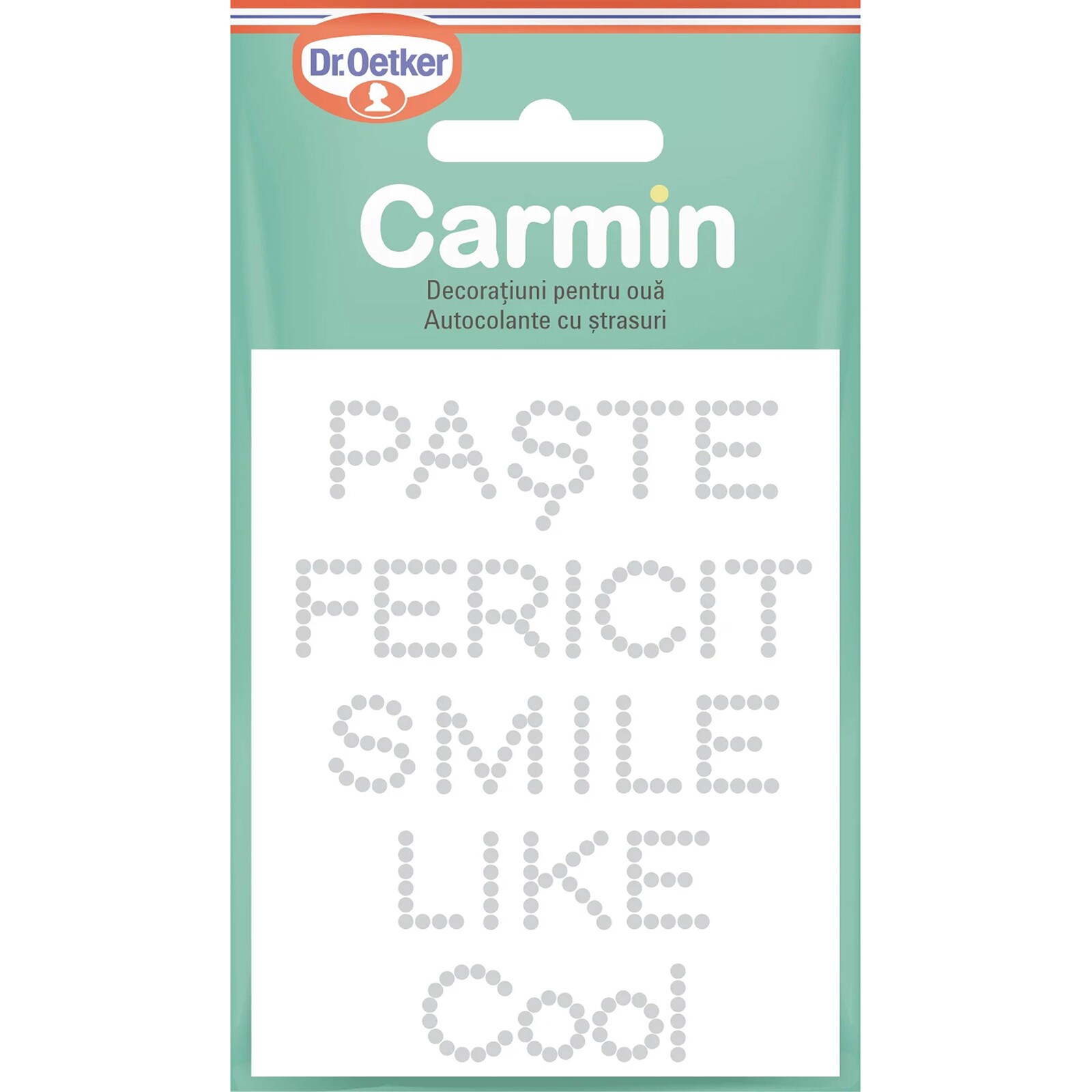 Dr. Oetker | Carmin | Decoratiuni pentru oua autocolante cu strasuri ...