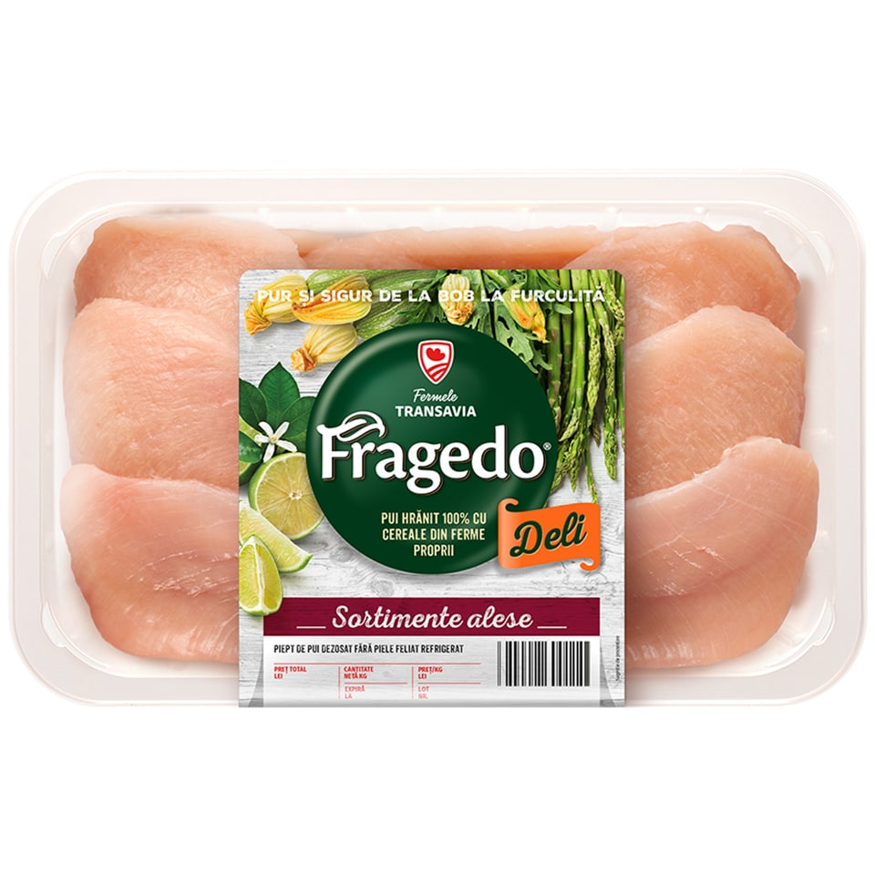 Fragedo | Piept de pui dezosat fara piele feliat | Mega-image