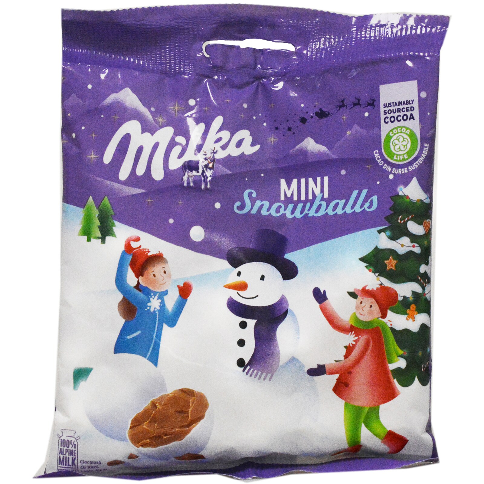 Milka | Mini bulgari de ciocolata cu lapte 100g | Mega-image