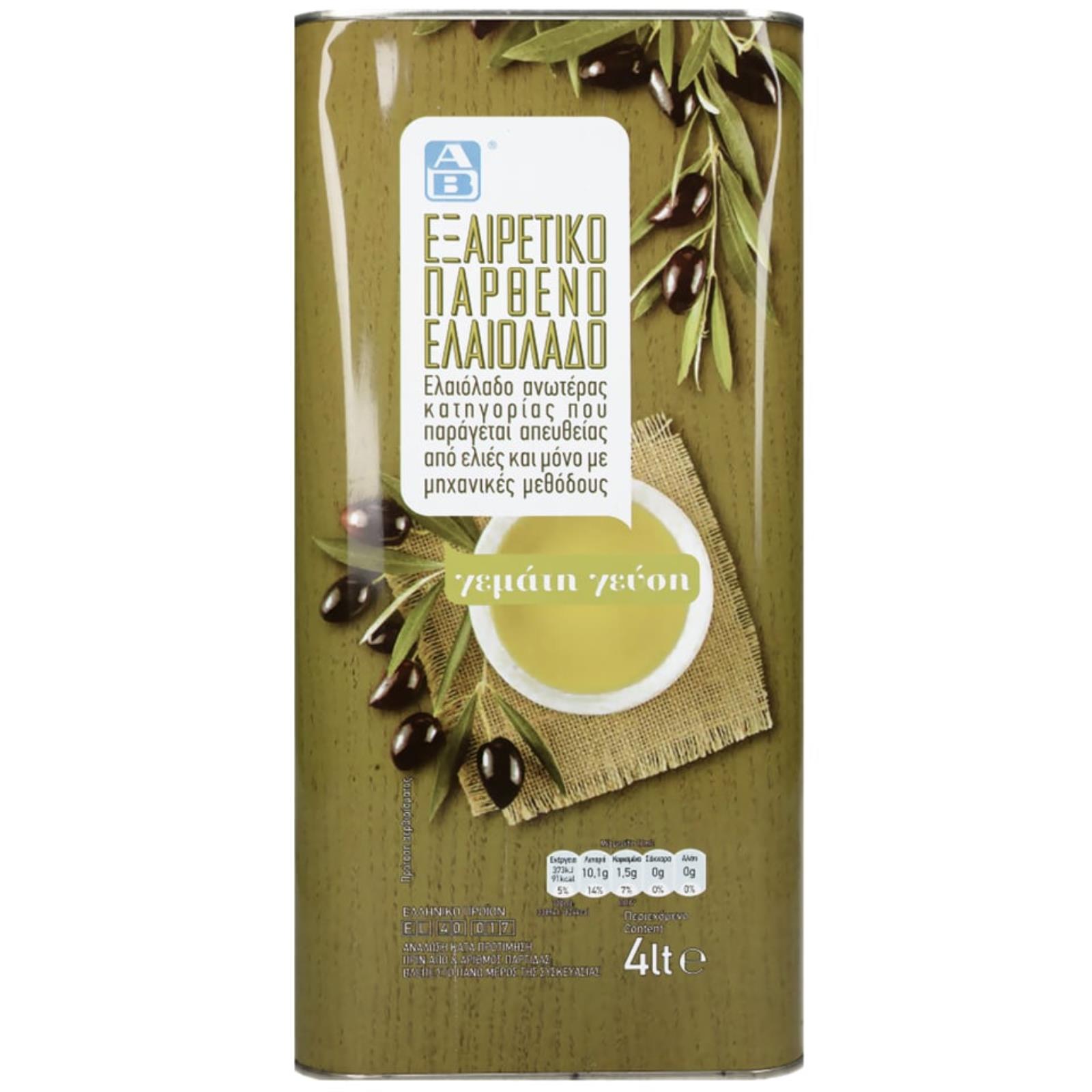 AB | Ulei de masline extravirgin 4L | Mega-image