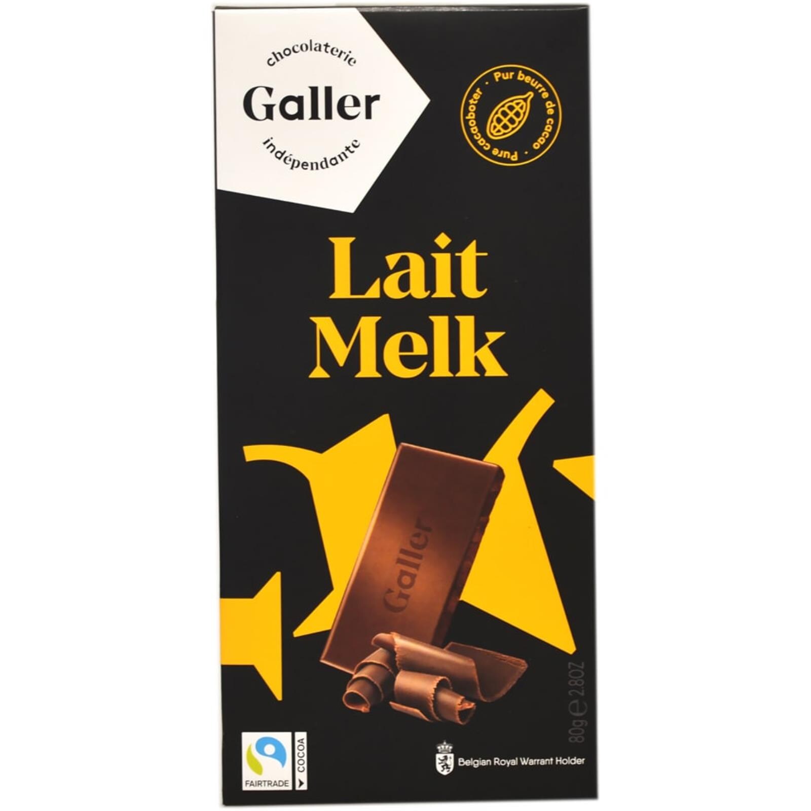 Galler | Ciocolata cu lapte 80g | Mega-image