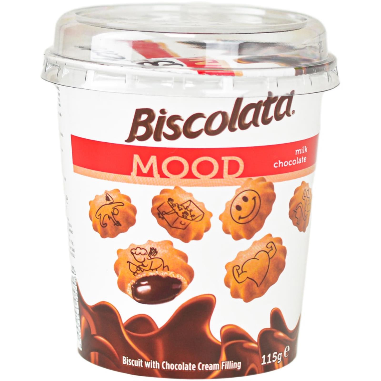 Biscolata | Biscuiti cu ciocolata cu lapte 115g | Mega-image