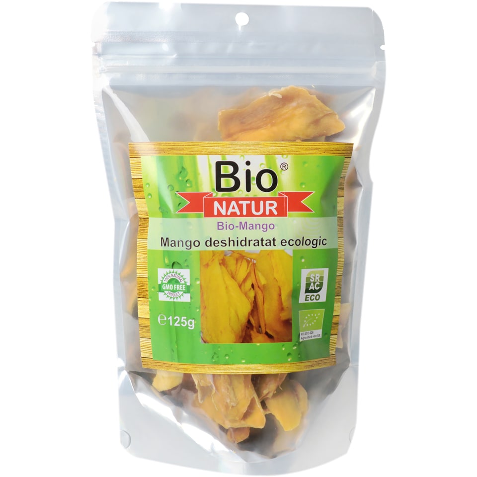 Bio Natur | Mango deshidratat eco 125g | Mega-image