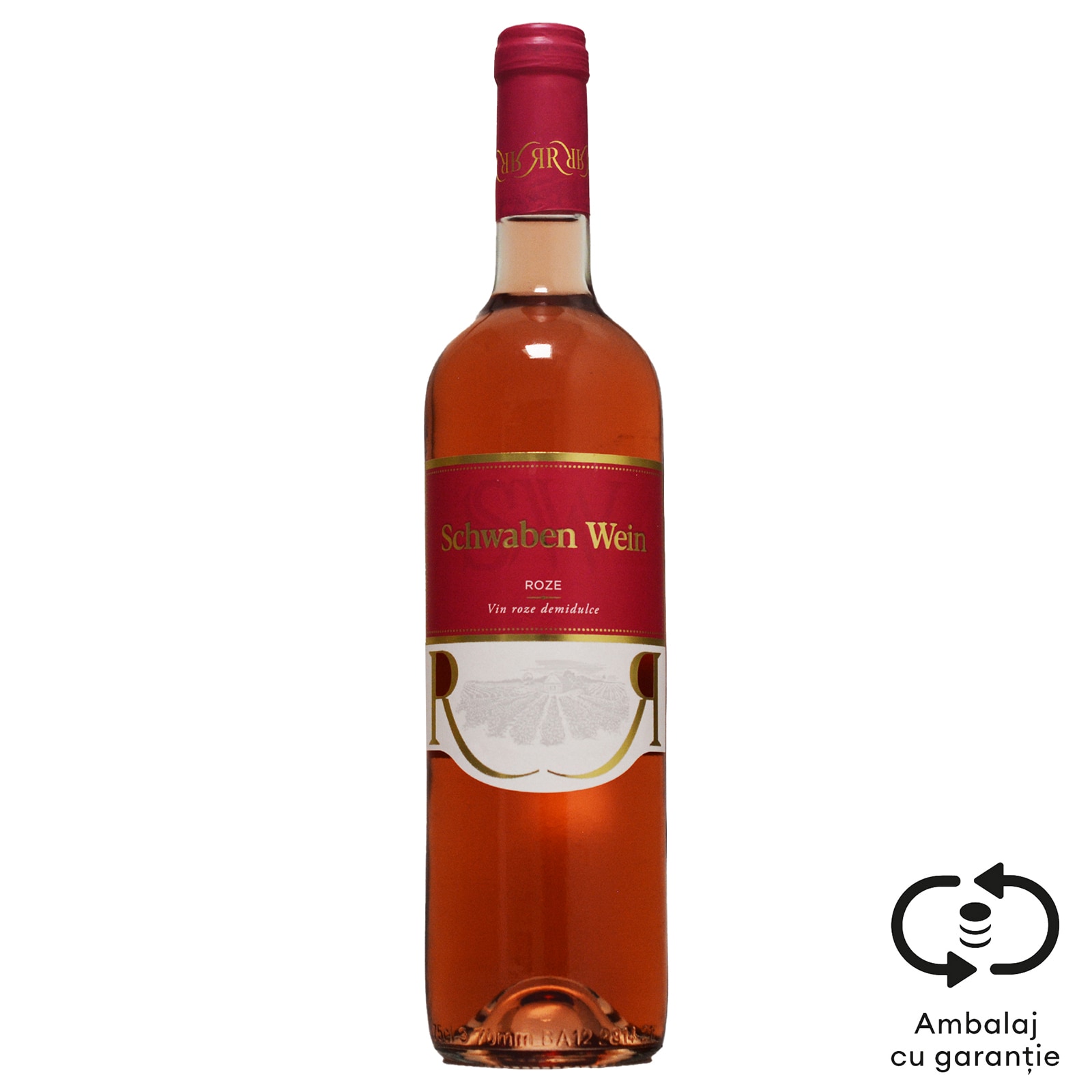 Schwaben Wein | Vin roze demidulce 0.75L | Mega-image