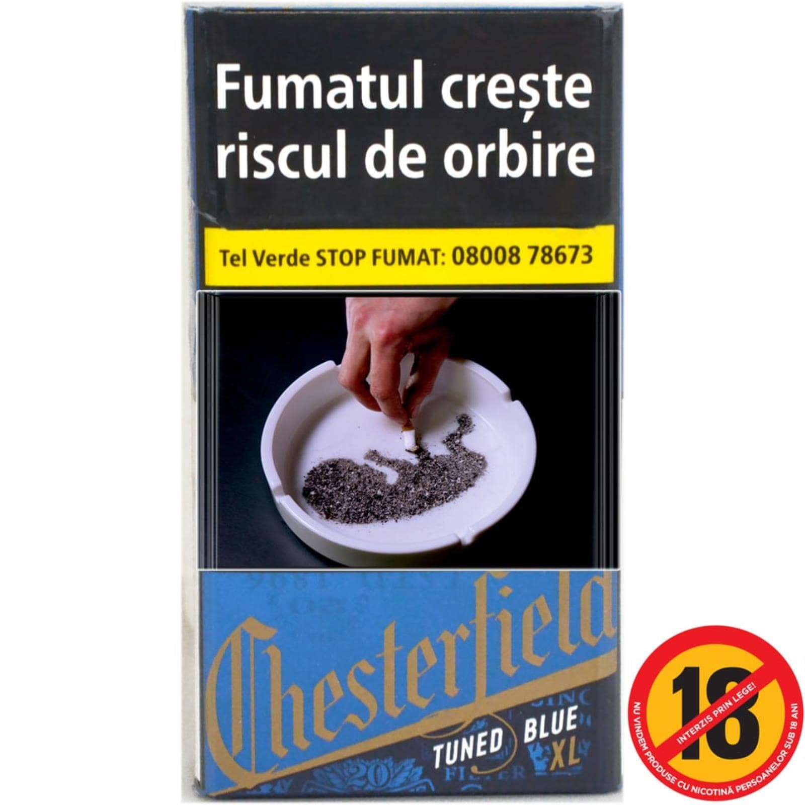 Chesterfield | Tigari Tuned Blue XL | Mega-image
