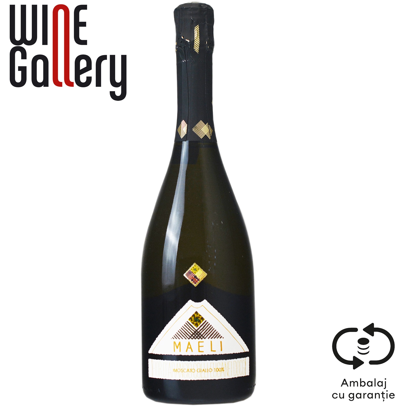 Maeli | Vin spumant dulce Moscato Giallo 0.75L | Mega-image